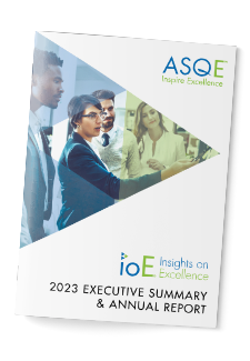 ASQE Insights on Excellence (IoE) | ASQ